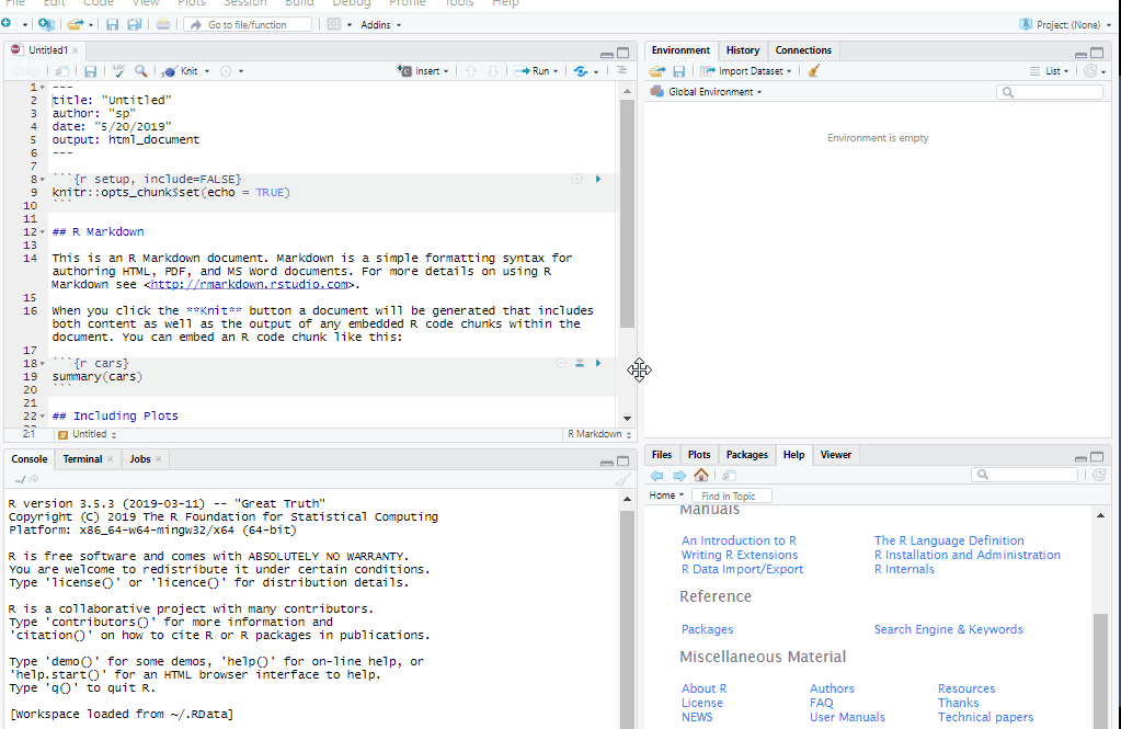 PIPING HOT DATA Introducing RStudio And R Markdown