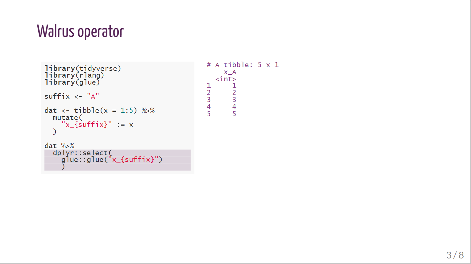PIPING HOT DATA: R-Ladies styled code gifs with xaringan and flipbookr PIPING HOT DATA: R-Ladies styled code gifs with xaringan and flipbookr